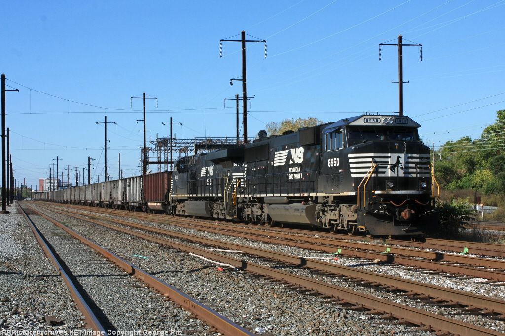 Empty hopers ready to go